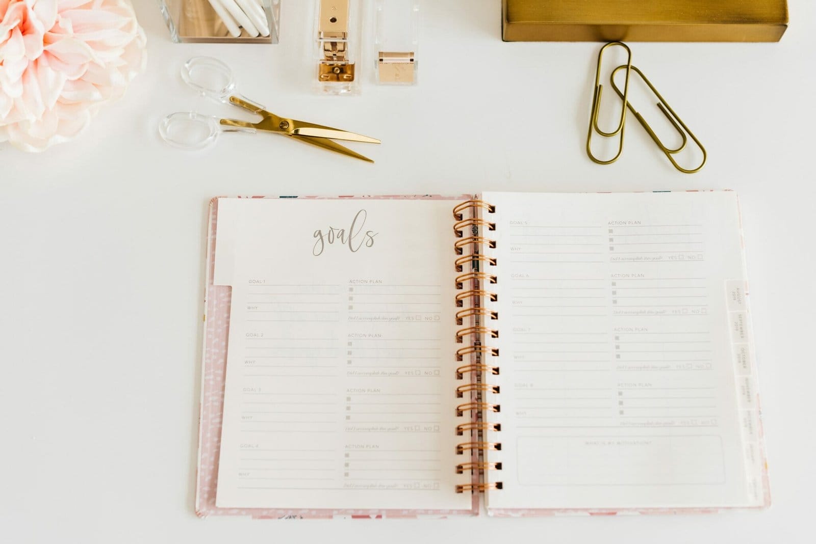 How to Organize Your Planner: 7 Helpful Hacks - Goodbye Self Help