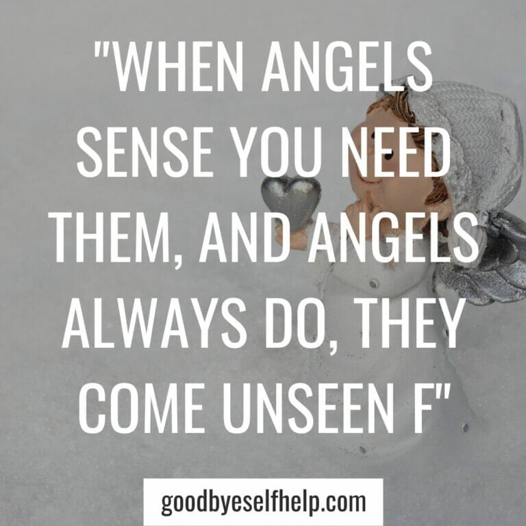 35+ Inspirational Angel Quotes to Give You Wings - Goodbye Self Help