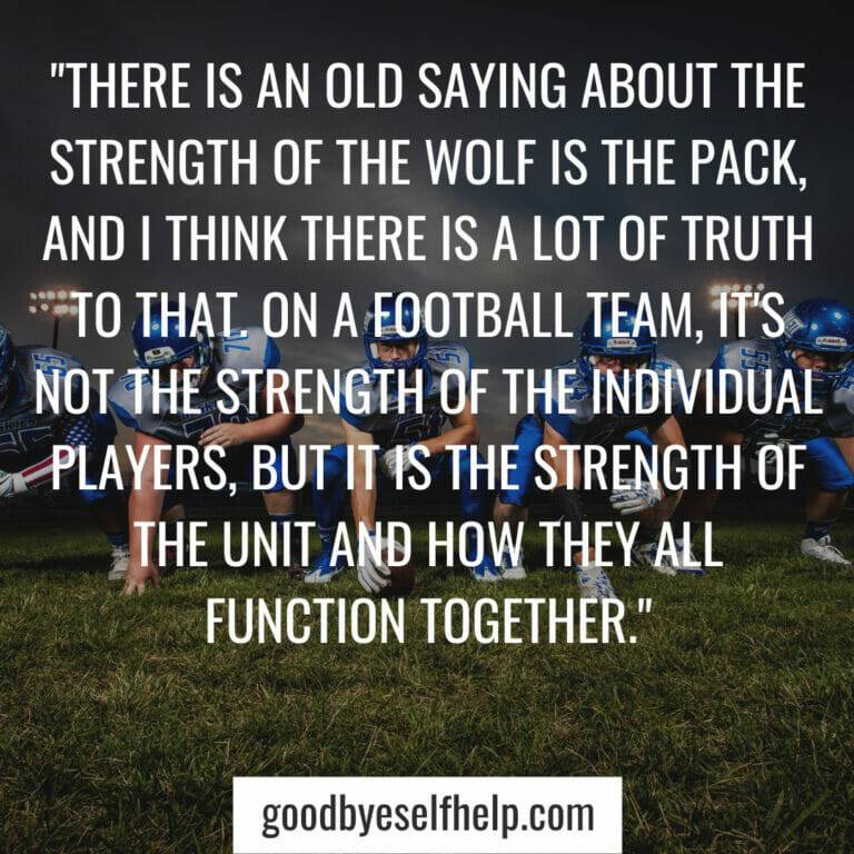 33+ Best Inspirational Football Quotes to Pump You Up - Goodbye Self Help