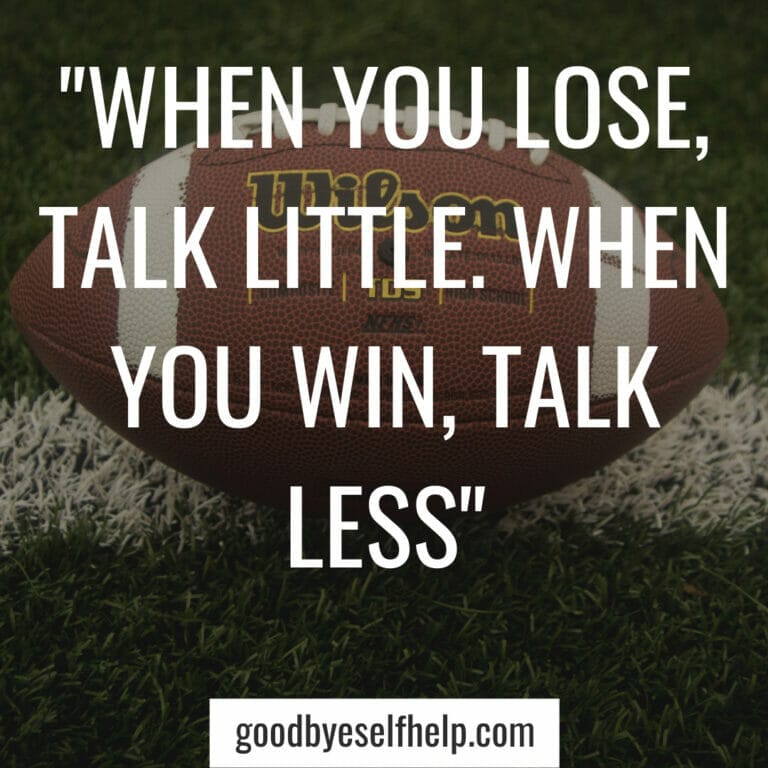 33+ Best Inspirational Football Quotes to Pump You Up - Goodbye Self Help
