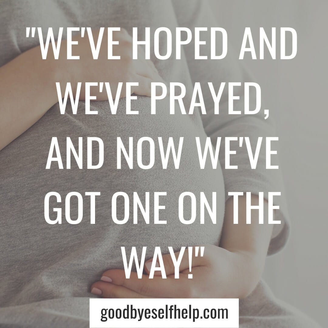 101 Adorable Pregnancy Announcement Instagram Captions (unique ...