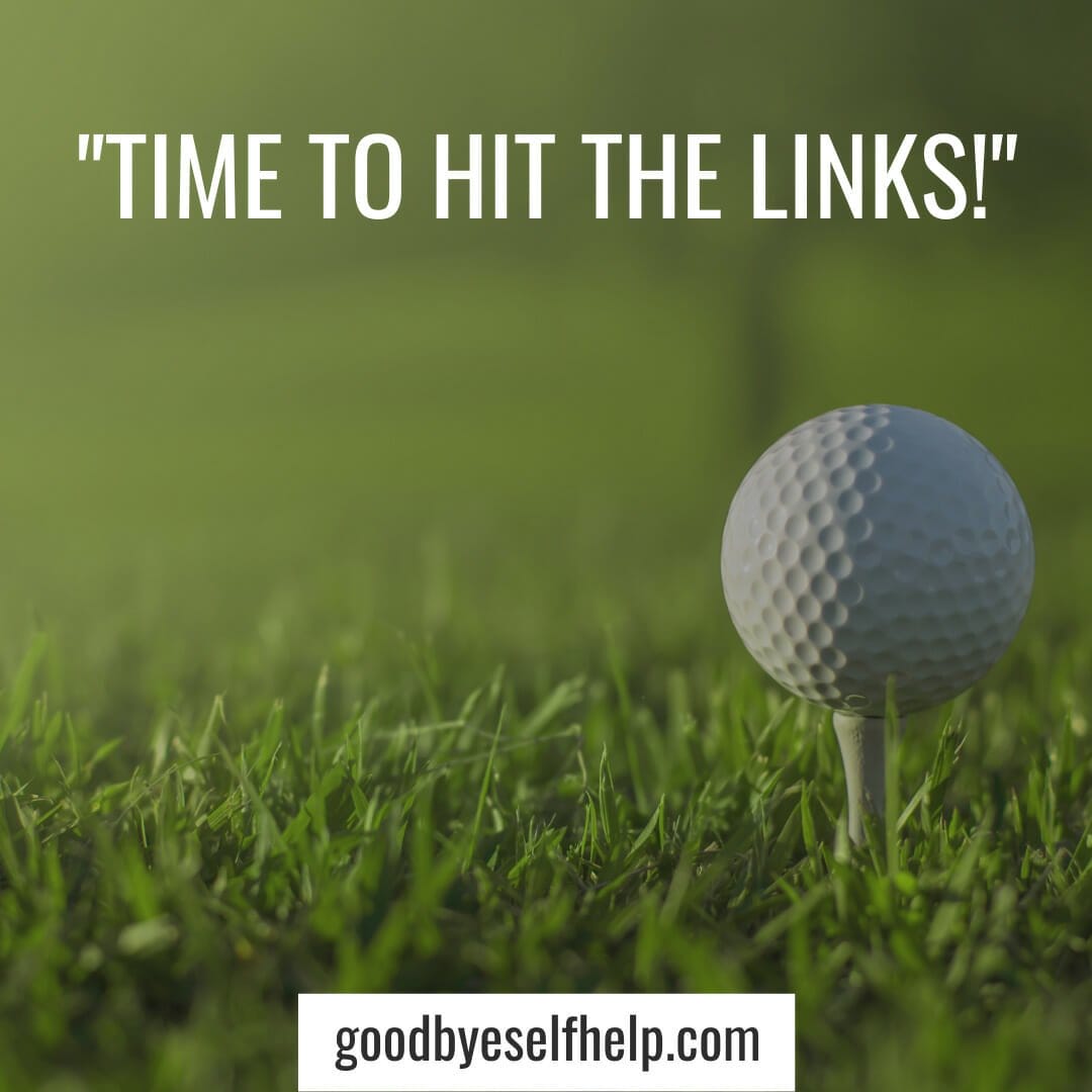 101 Unique Golf Instagram Captions for the Perfect Post - Goodbye Self Help