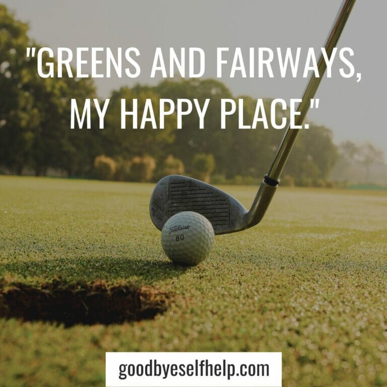 101 Unique Golf Instagram Captions for the Perfect Post - Goodbye Self Help