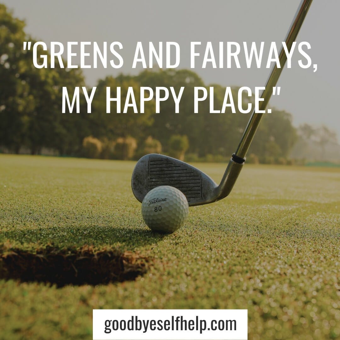 101 Unique Golf Instagram Captions for the Perfect Post - Goodbye Self Help