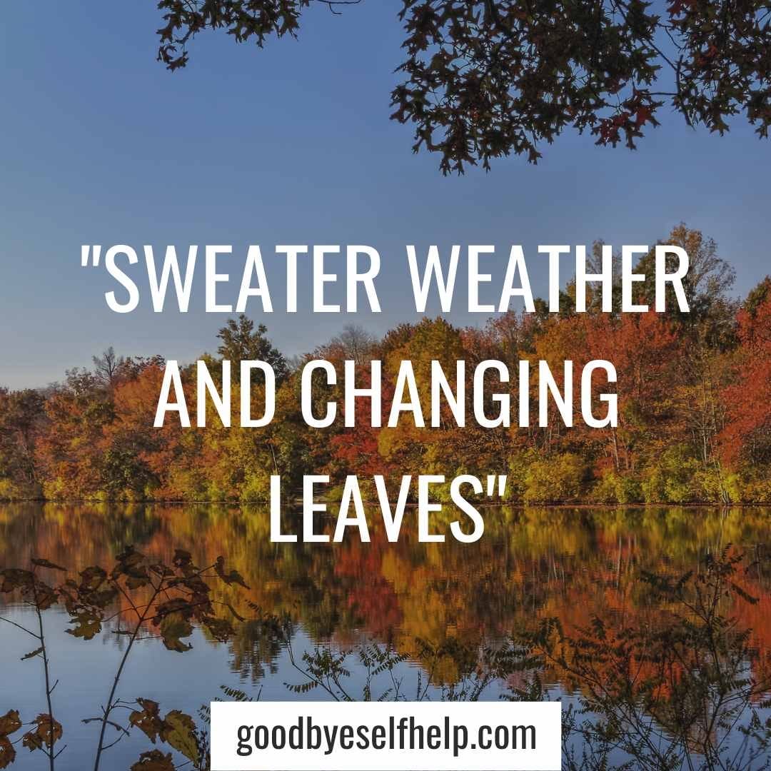 101 Unique Fall Instagram Captions for the Perfect Post - Goodbye Self Help
