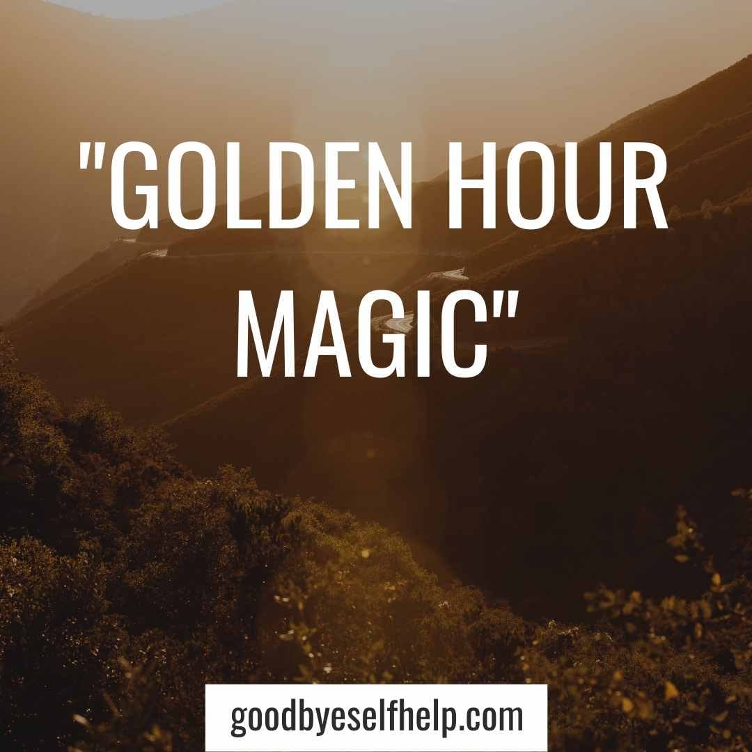 101 Unique Golden Hour Instagram Captions for the Perfect Post ...